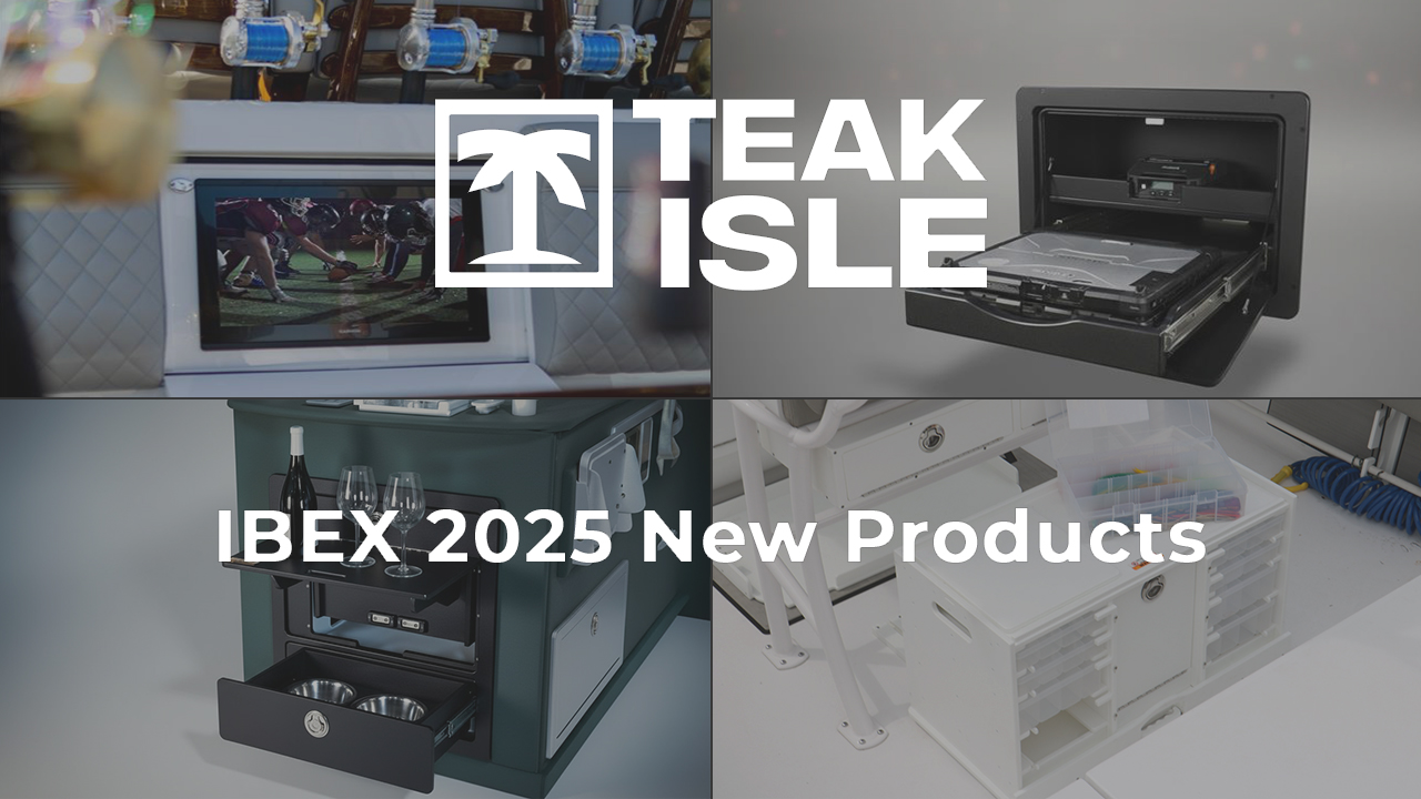 IBEX New Products | Storage Solutions | Teak Isle